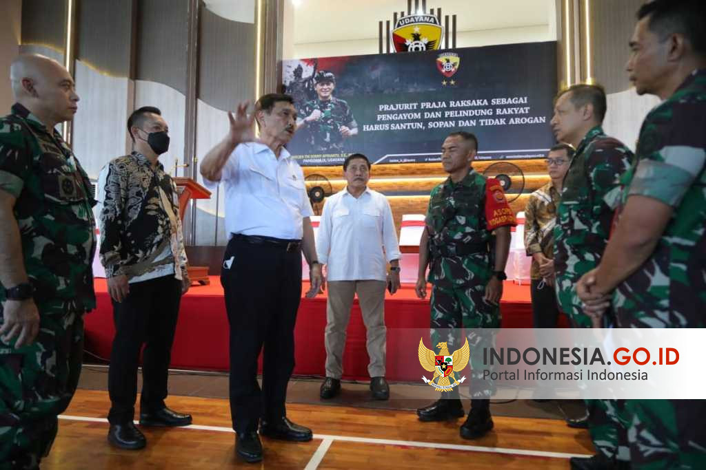 Indonesia.go.id - Jelang KTT G20 Indonesia, Menko Marves Cek Kesiapan Lokasi Tactical Floor Game